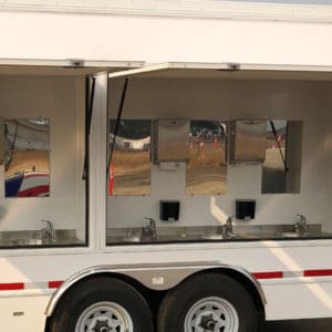 Hand Wash Trailer Rental - Ventura, Santa Barbara, LA, CA