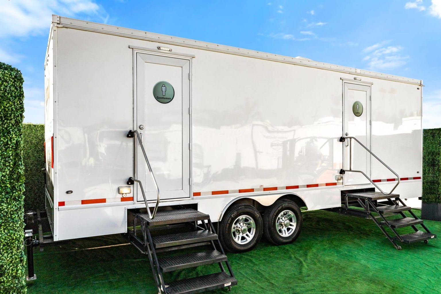 Luxury Restroom Trailer Rental - Ventura, Santa Barbara & Los Angeles
